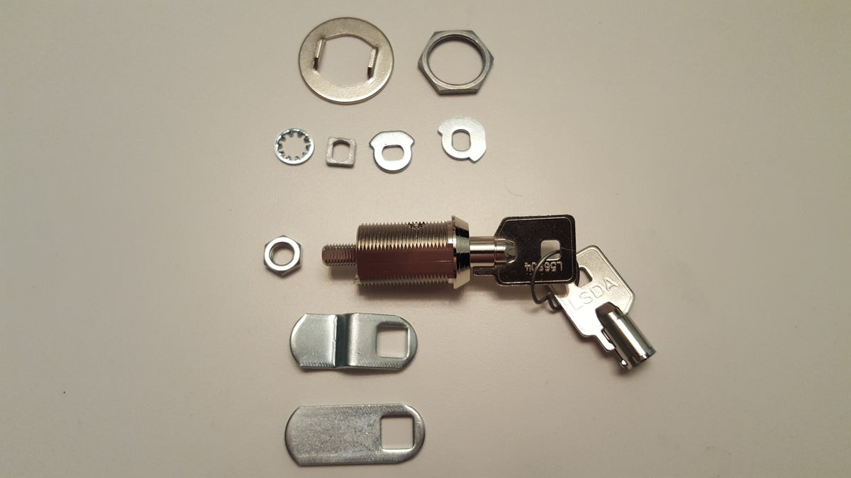 LSDA Cabinet Locks, Cam Lock, Tubular Key