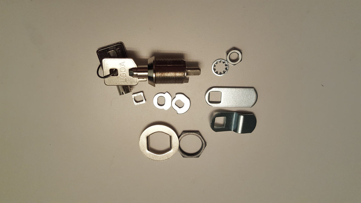 LSDA Cabinet Locks, Cam Lock, Tubular Key